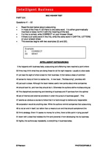 C1 Business Higher (BEC Higher) Reading Part Six | BEC Exam Guide